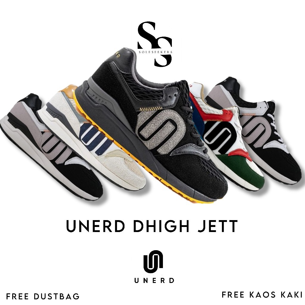 Jual Sepatu Unerd DHIGH Jett Sepatu Sneakers Casual Sport Sepatu ...