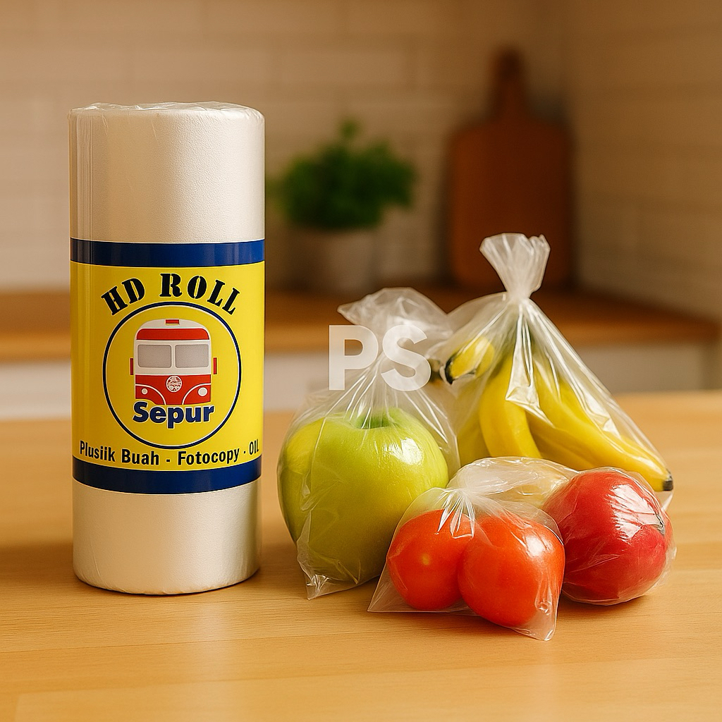Jual Plastik HD Roll Serbaguna 25x38 cm - Grosir 1kg | Untuk Buah ...