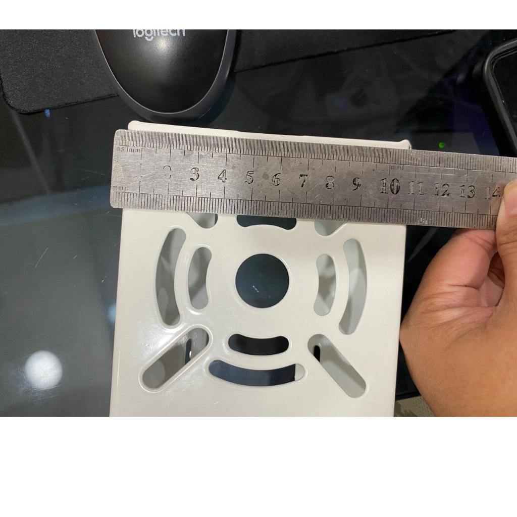 Jual Bracket Tiang CCTV ukuran 11cm x 11cm include klem | Shopee Indonesia