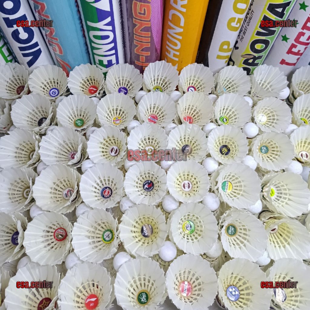 Jual 1 Slop | Shuttlecock Badminton Second 2nd For Game Turnamen ...