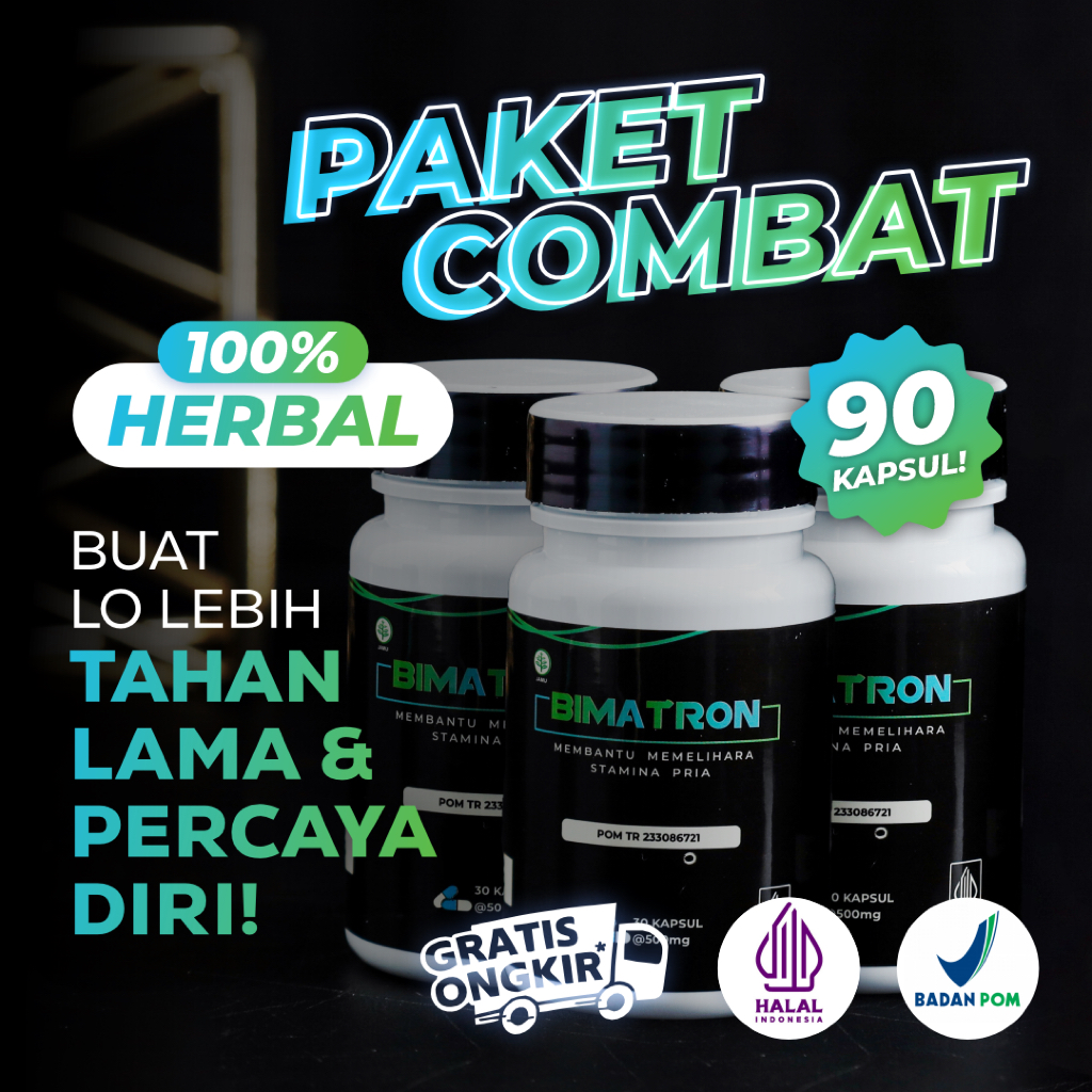 Jual BIMATRON Original - Paket Hemat 3 Botol Obat Kuat Tahan Lama ...