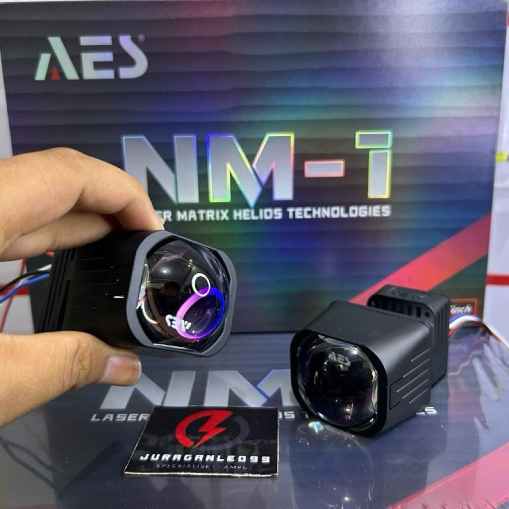 Jual Projie Proji Projector Biled Matrix NM 1 1.5 inch 40W biled AES ...