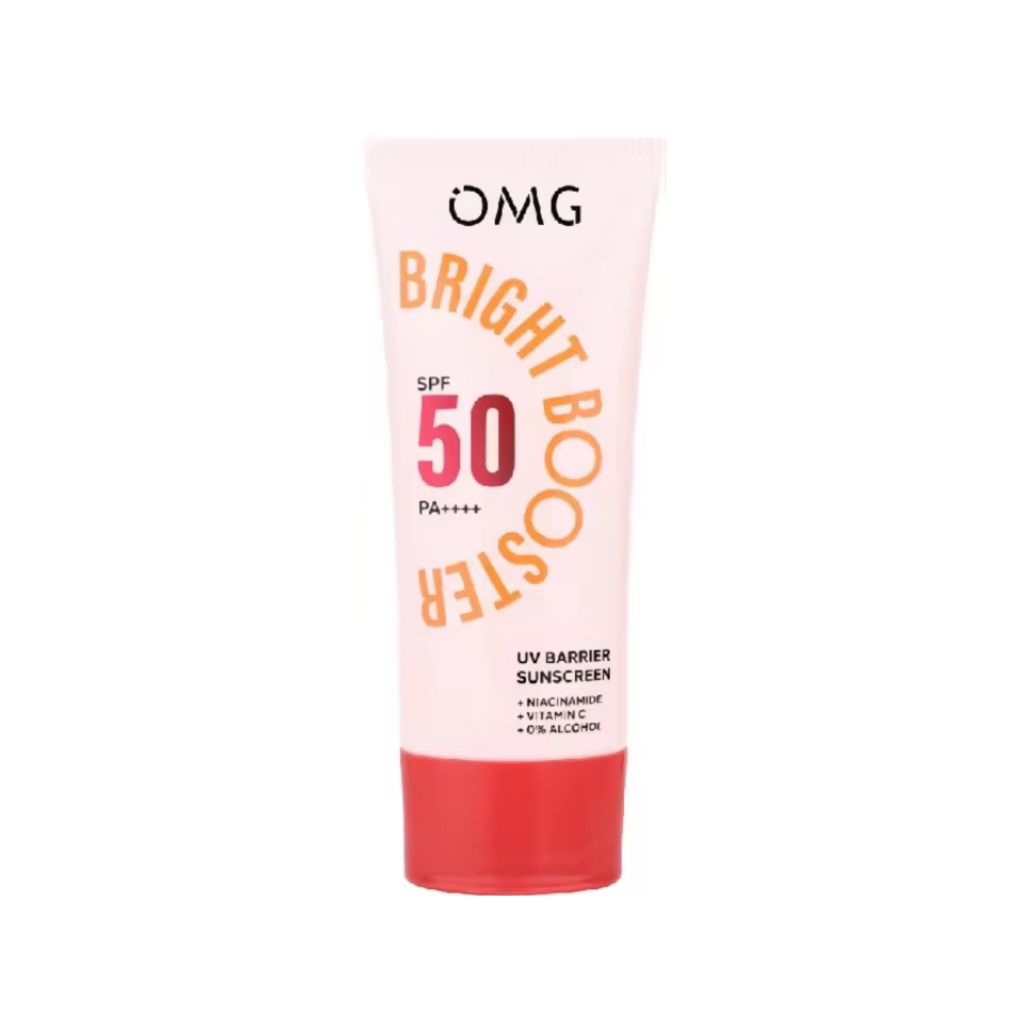 Jual OMG Oh My Glow Bright Booster UV Barrier Sunscreen SPF 50 PA ...