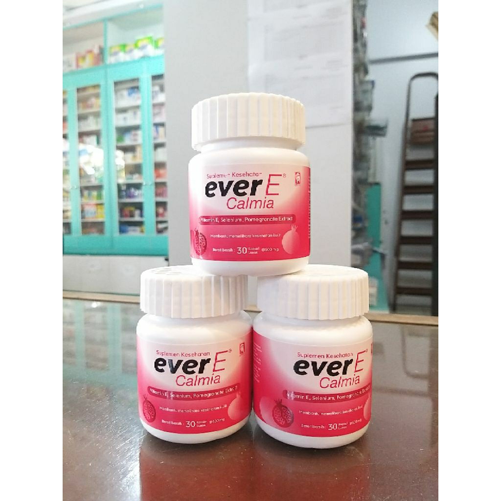 Jual EVER E CALMIA 1 BOTOL ISI 30 KAPSUL LUNAK | SUPLEMEN KESEHATAN ...