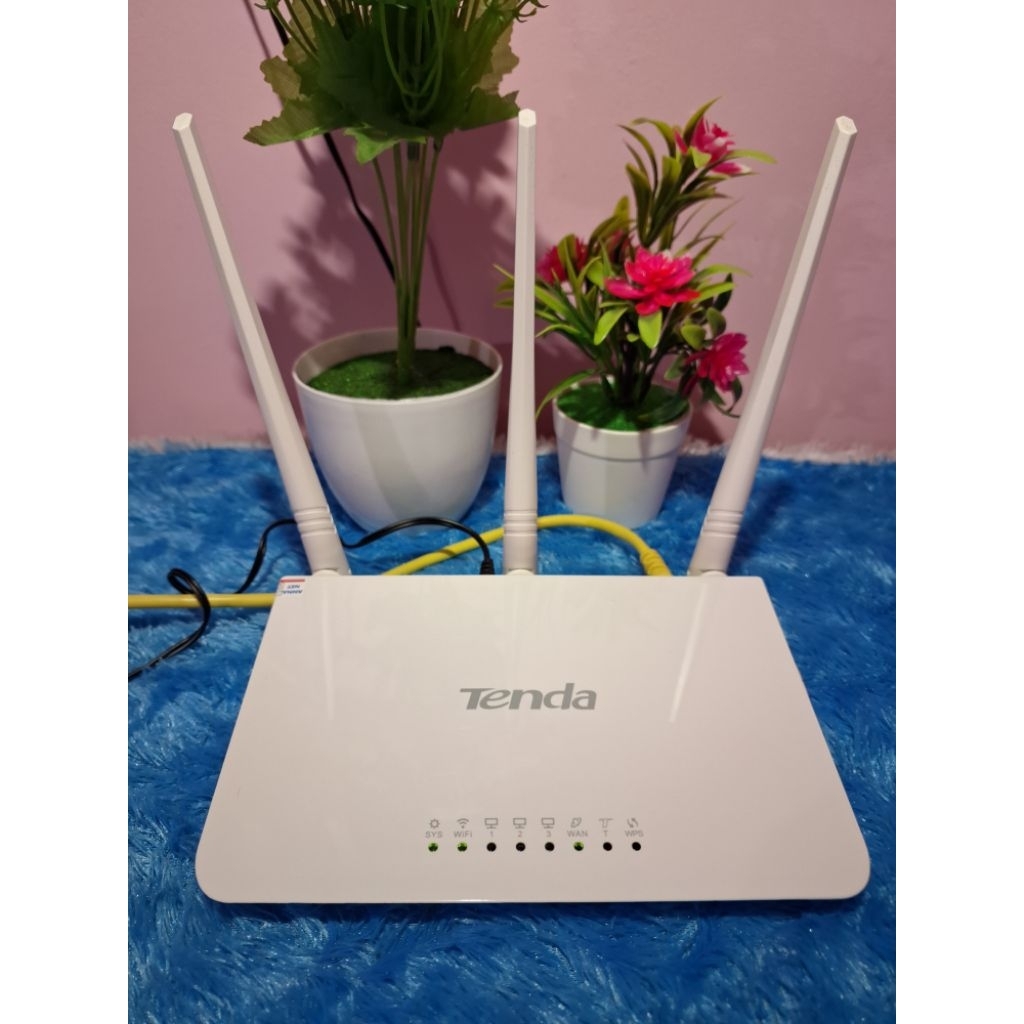 Jual Router WiFi Tenda F3 (Bekas) | Shopee Indonesia