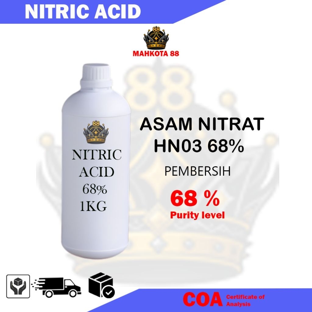 Jual Nitric Acid 1kg / Asam Nitrat / Belgia 68% / HNO3 / Nitric Murah ...