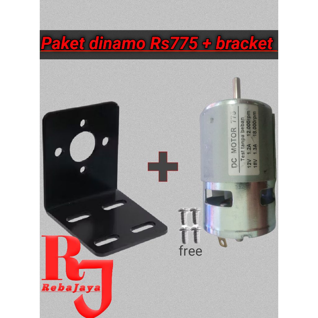 Jual Dinamo Rs-775 fulset bracket/dudukan | Shopee Indonesia