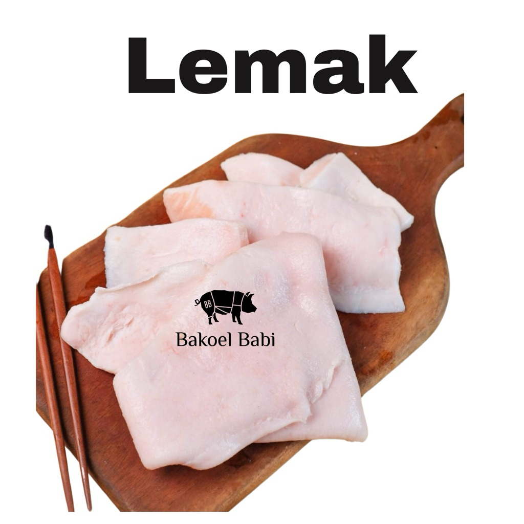 Jual LEMAK BABI/PORK FAT/MINYAK BABI/MINYAK KULIT/LEMAK PADAT. | Shopee ...