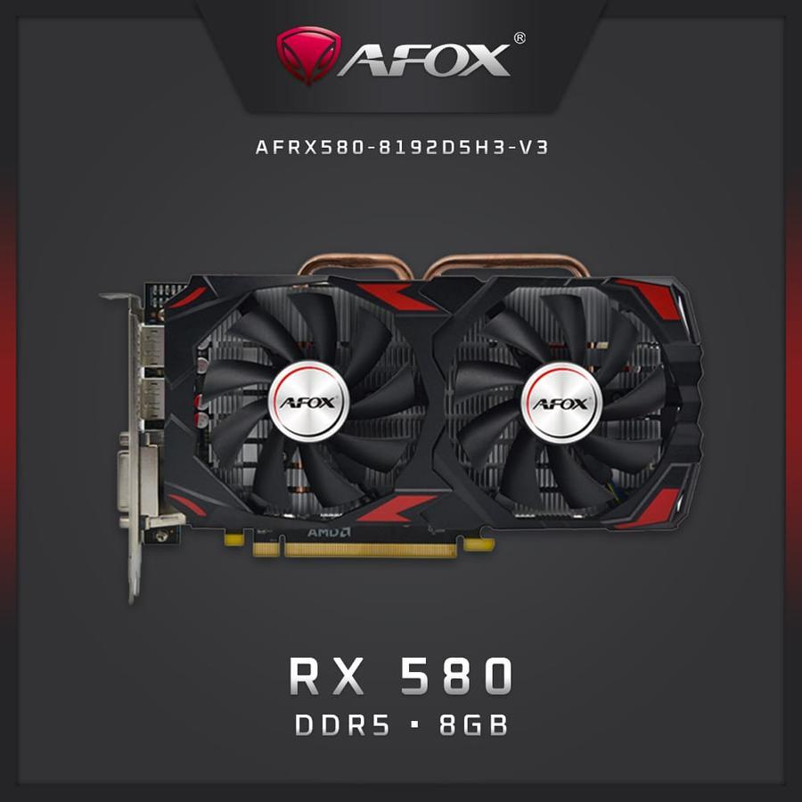 Jual VGA Afox AMD Radeon RX580 RX 580 8GB GDDR5 | Shopee Indonesia