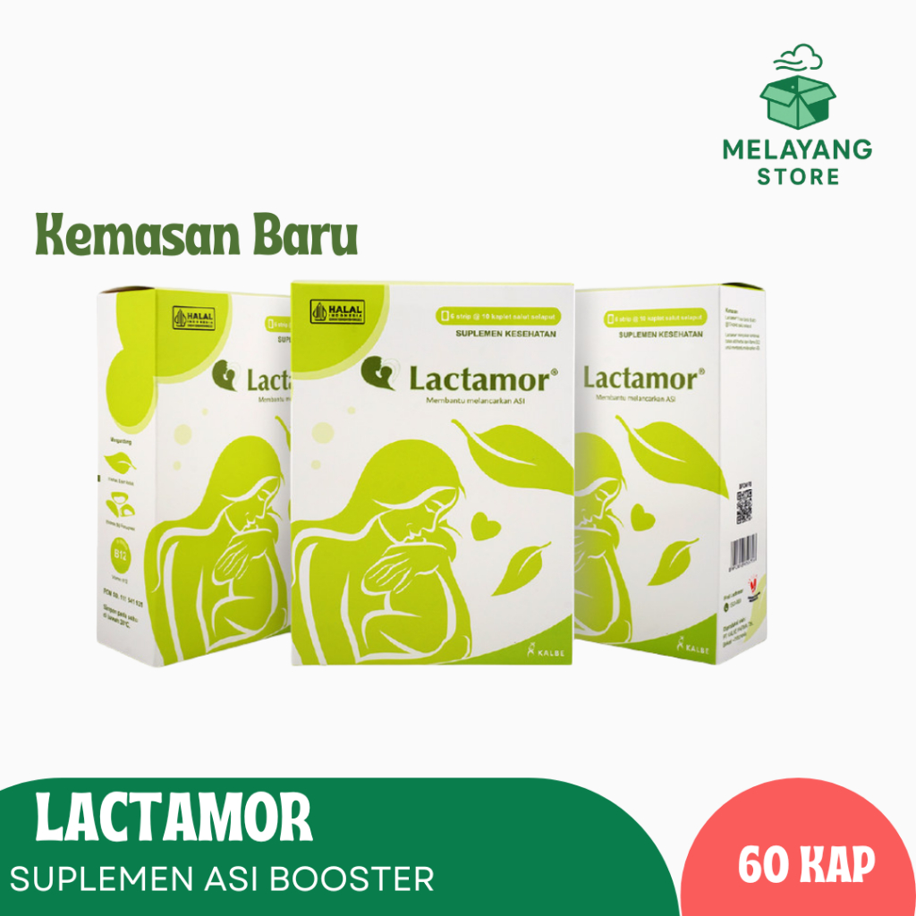 Jual Lactamor 60 tablet - ASI booster | Shopee Indonesia