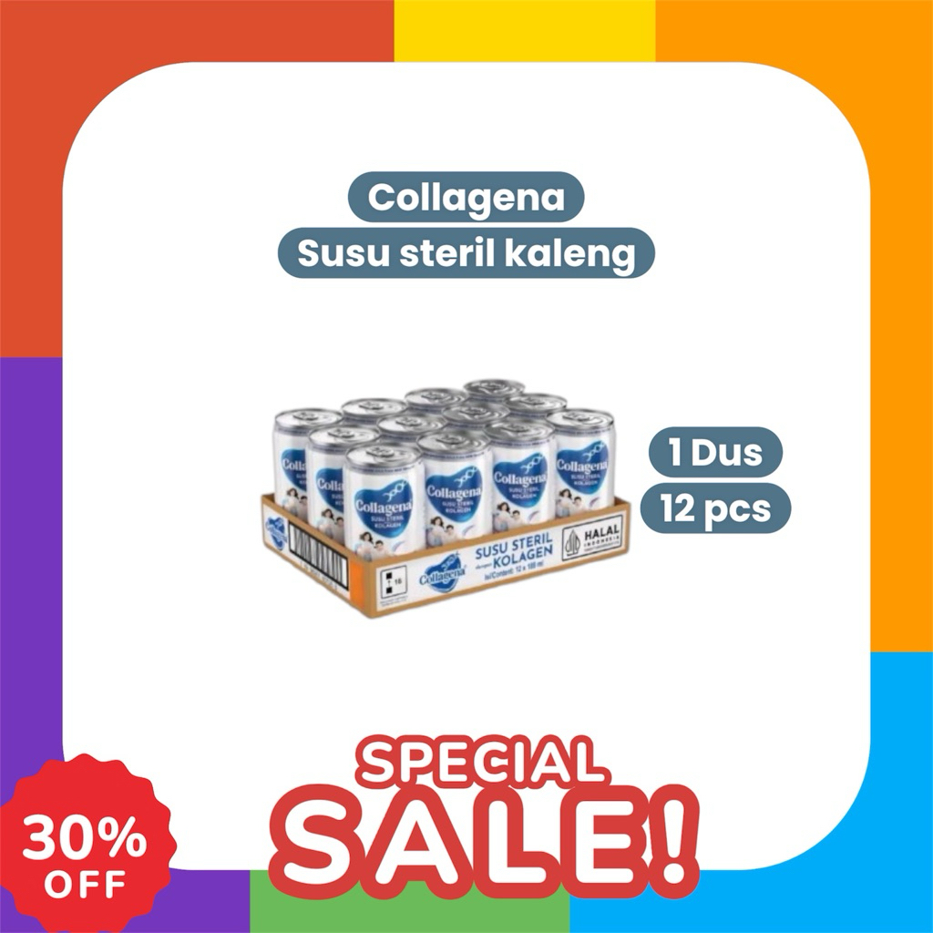 Jual Susu collagena susu steril kaleng 1 Dus (12pcs) | Shopee Indonesia