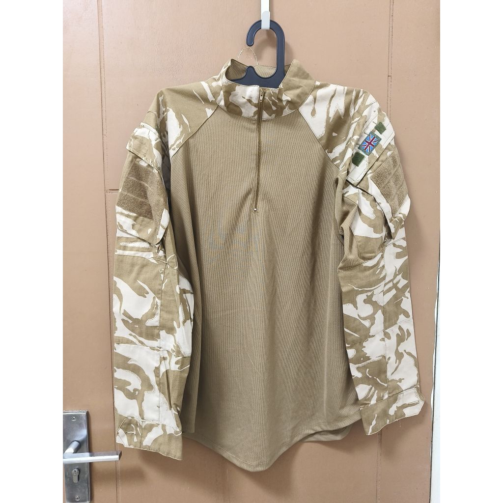 Jual Combat Shirt Ubacs British Desert DPM Original M fit XL | Shopee ...