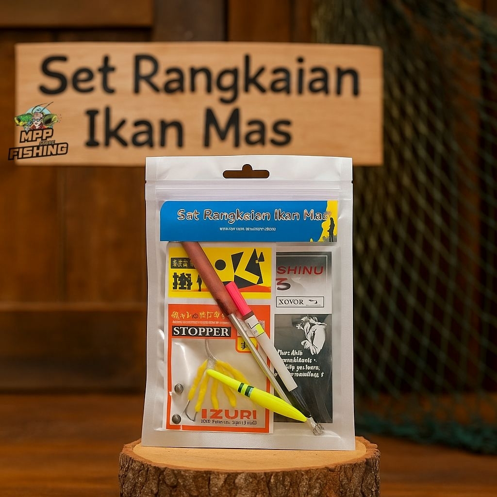 Jual Paket Rangkaian Kail Ikan Mujair Nila Ikan Mas Bawal Lele Siap ...