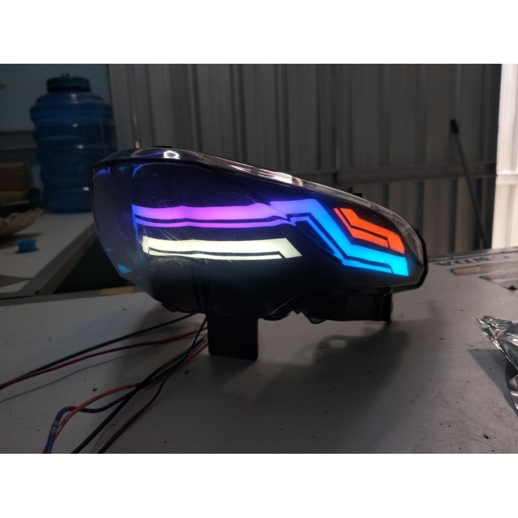 Jual STOPLAMP LAZY BEAT DELUXE GEN 1 – RGB 210 MODE | FULLSET & PNP ...