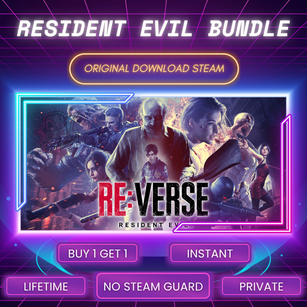 Jual [BONUS 1 GAME] Resident Evil Bundle PC Original / Main Akun ...