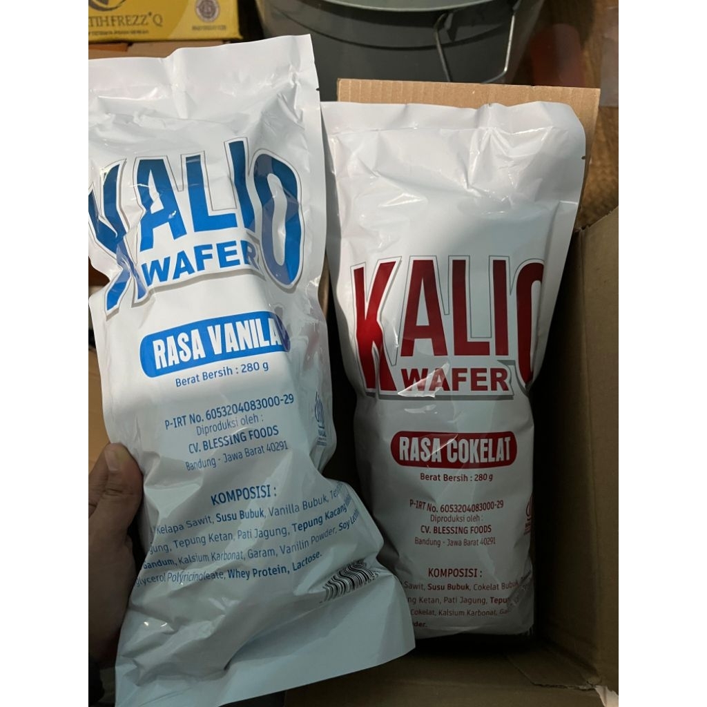 Jual Snack Biskuit Cokelat Taiko Kalio Wafer Cokelat/Vanilla 280 gram ...