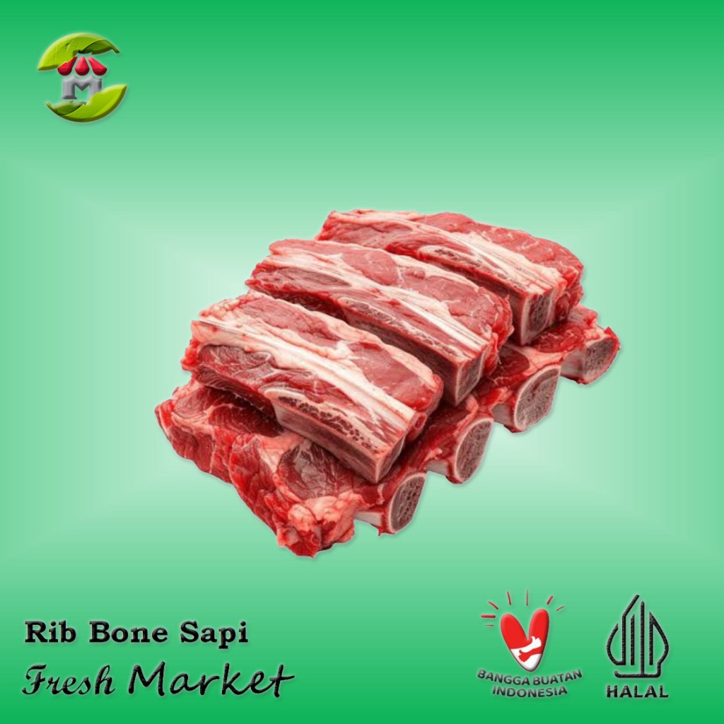Jual [JAKPUS] Rib Bone Tulang Iga Sapi Import AUS Pack 450gr - 500gr ...