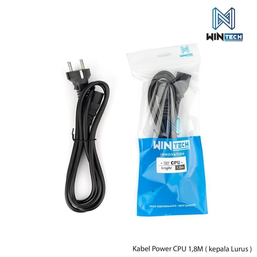Jual Kabel Power CPU Tebal 1.2M & 1.8M Wintech - 1,2 Meter | Shopee ...