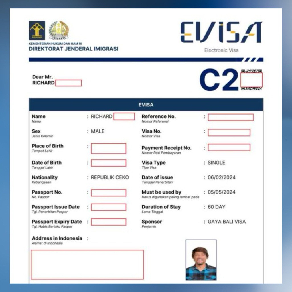 Jual C2 Business Visa Indonesia (Normal) | Shopee Indonesia