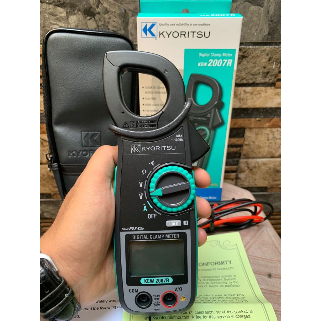 Jual TANG AMPERE / CLAMP METER KYORITSU 2007R ORIGINAL | Shopee Indonesia