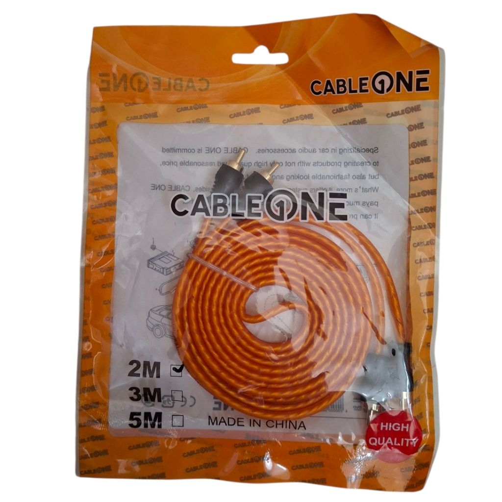 Jual Kabel rca 2m cableone rca 2m cableone | Shopee Indonesia