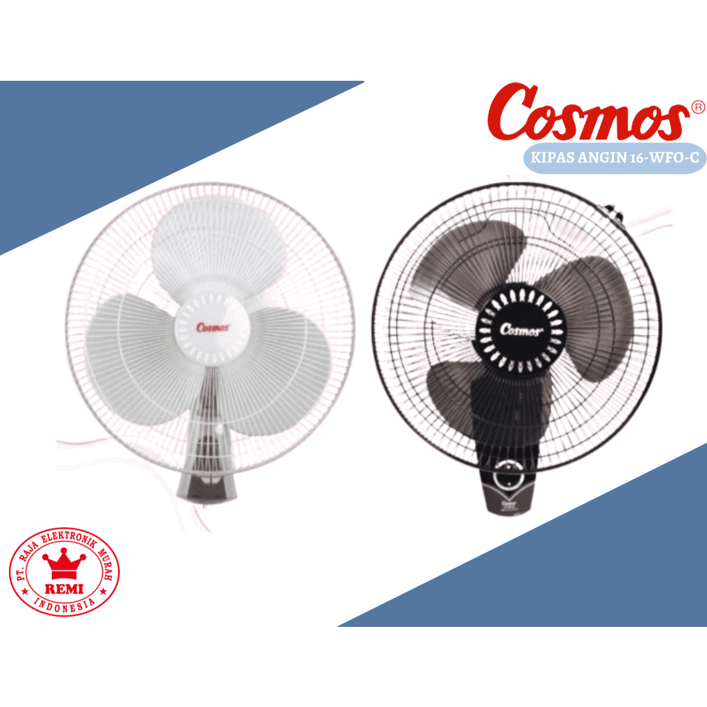 Jual COSMOS 16-WFO/C Kipas Angin Wall Fan 16 Inch | Shopee Indonesia