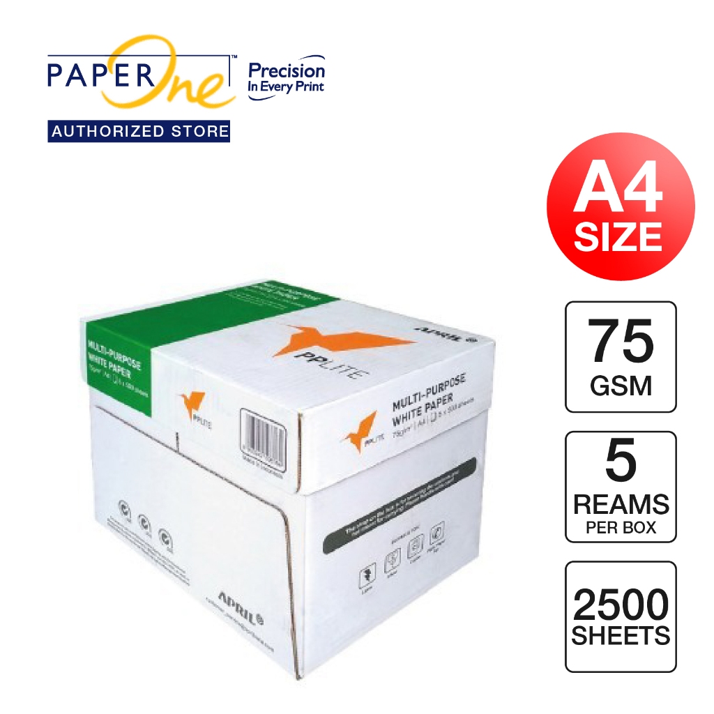 Jual [FLASH SALE] PP Lite Kertas A4/F4/A3 75gr Copier 1 Box (2500 ...