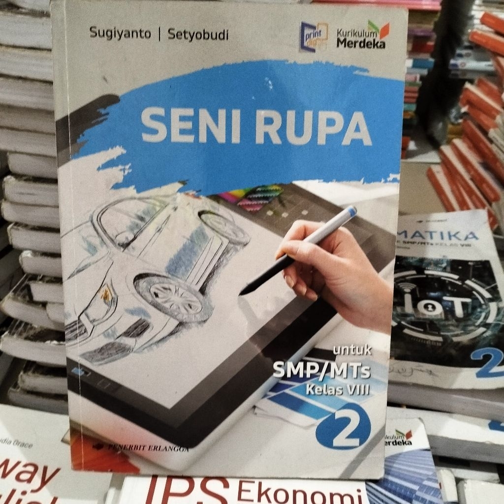 Jual Seni Rupa untuk SMP/MTs kelas 8 kurikulum Merdeka Erlangga | Shopee Indonesia