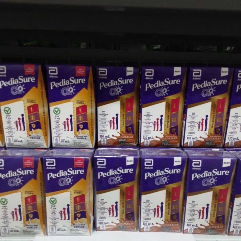 Jual pediasure go uht vanila & coklat 110ml | Shopee Indonesia