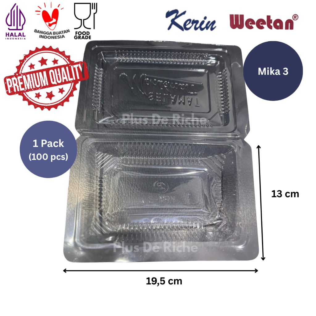 Jual Mika 3a (isi +/- 100 pcs) - Mika kue -Mika Nasi - Mika Kerin ...
