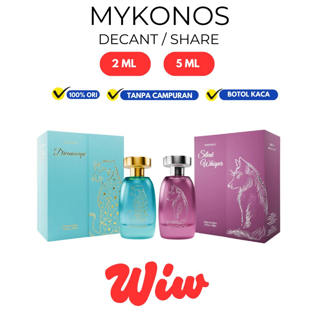 Jual Decant Mykonos Parfum Silent Whisper Dreamscape 2ML dan 5ML ORI ...