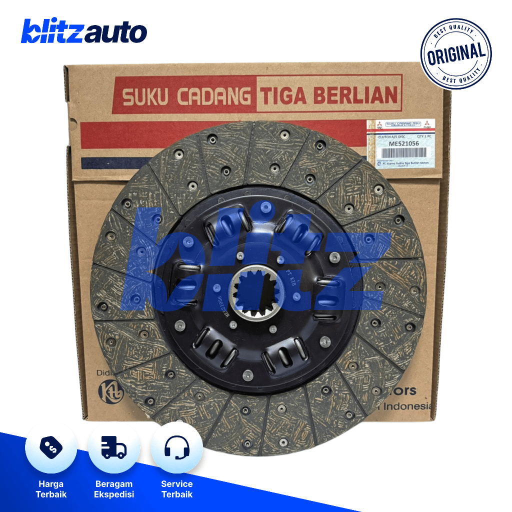 Jual CLUTCH DISC FUSO PS190 6D16 KAMPAS KOPLING PS190 FM516 ME521056 14 ...