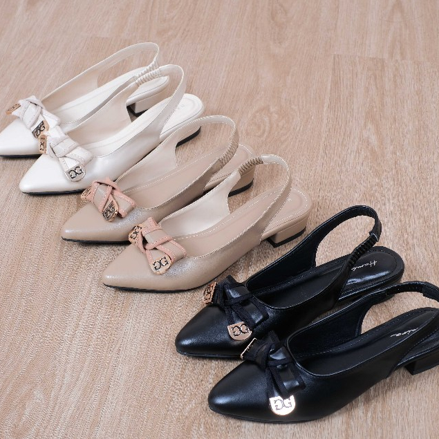 Jual HAMIRA Aurelia Sandal Mules Slip On Wanita 3 cm | Shopee Indonesia
