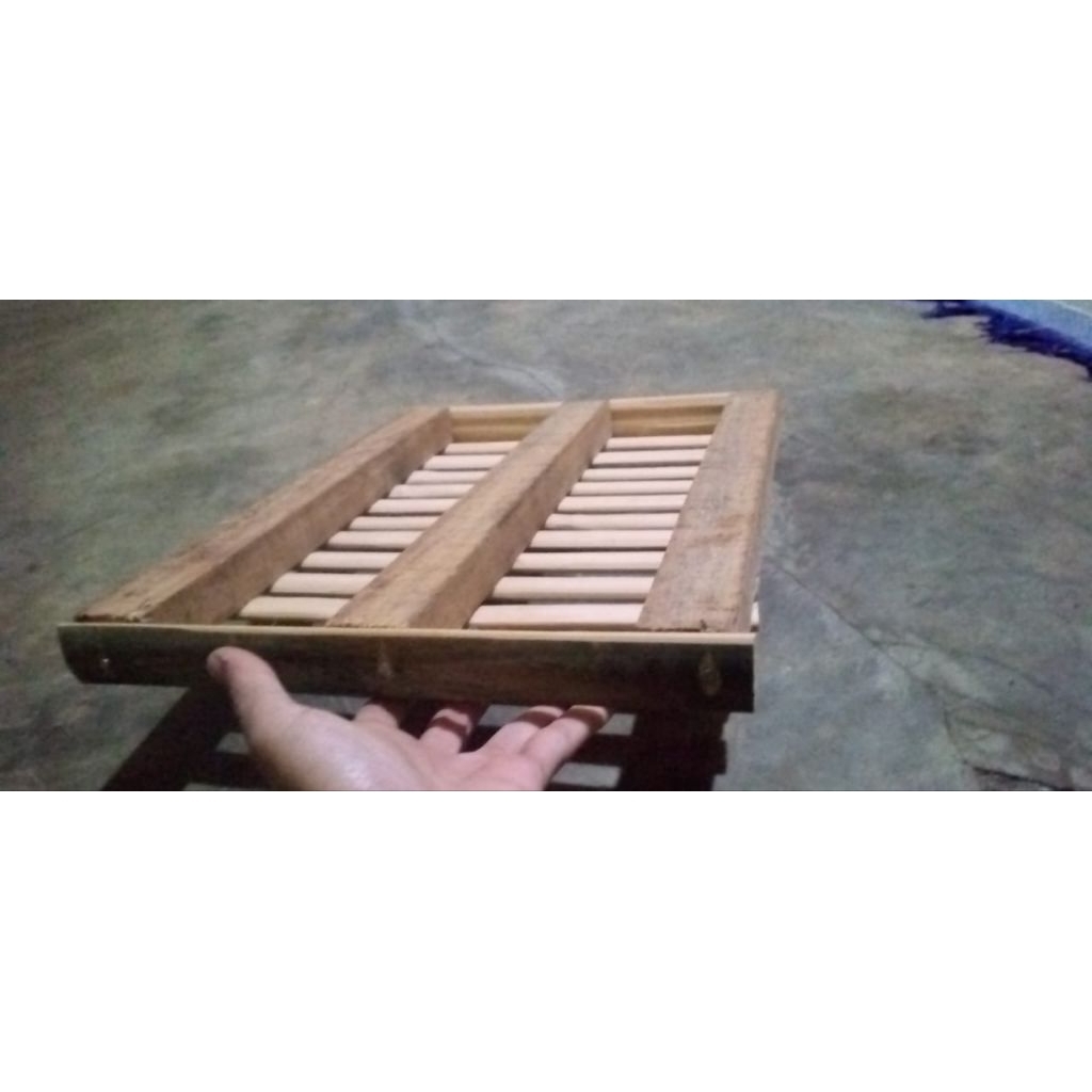 Jual alas fotresh alas bambu UK40X30cm tatakan kandang alas tatakan ...