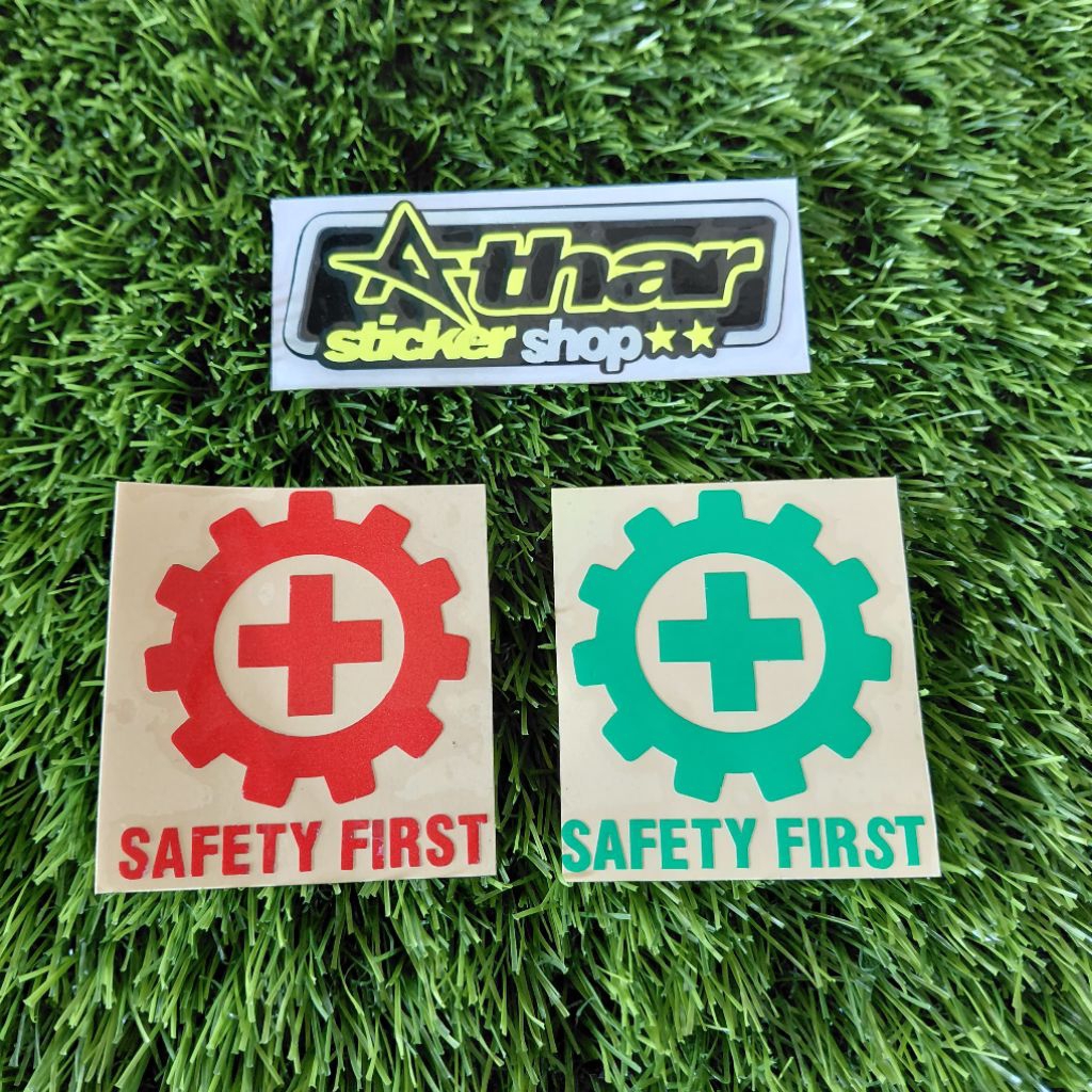 Jual stiker safety stiker keselamatan cutting sticker keamanan safety ...