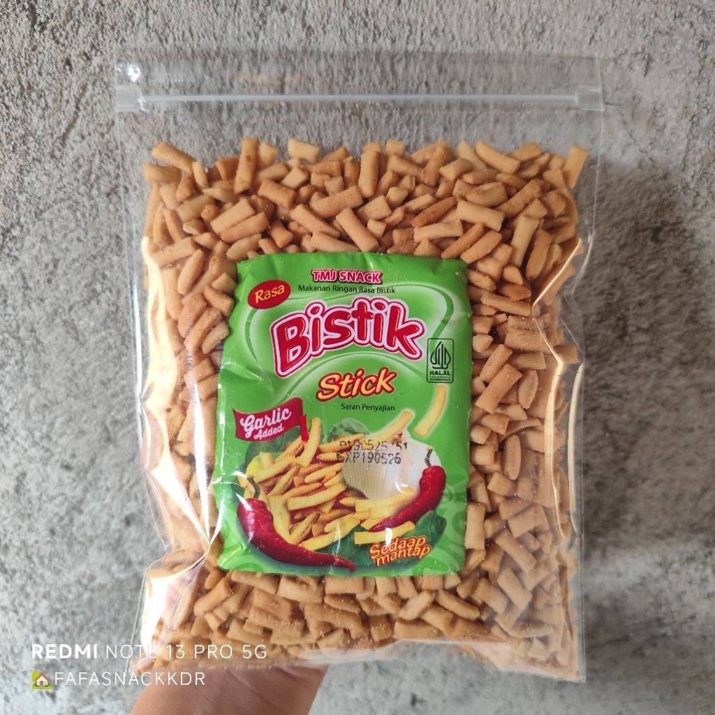 Jual Bistik Stick Snack Jadul rasa bawang kemasan 250gr | Shopee Indonesia