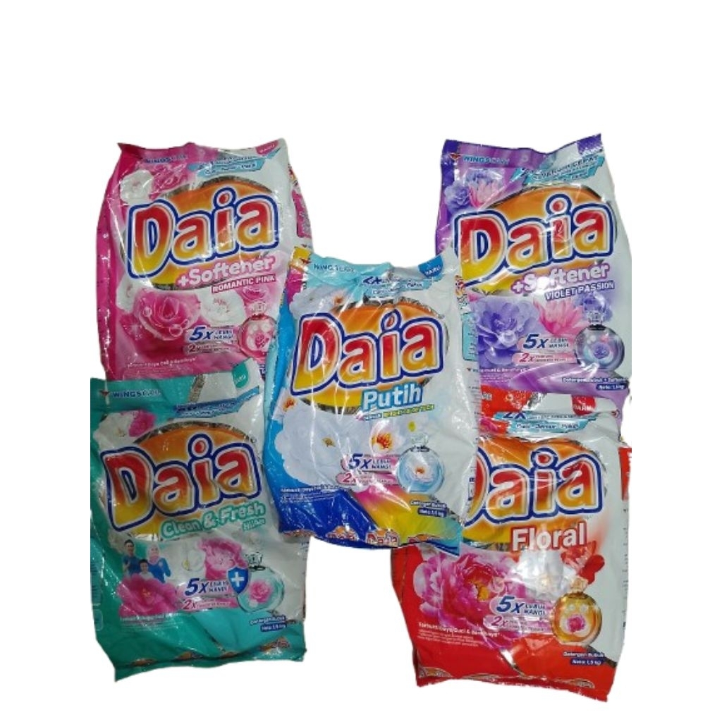 Jual Daia Detergent Bubuk 1,5kg x 2 pcs | Shopee Indonesia