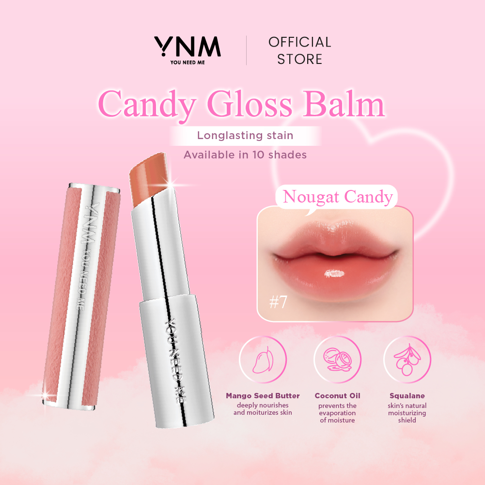Jual YNM Candy Gloss Balm - 07 Nougat Candy | Shopee Indonesia