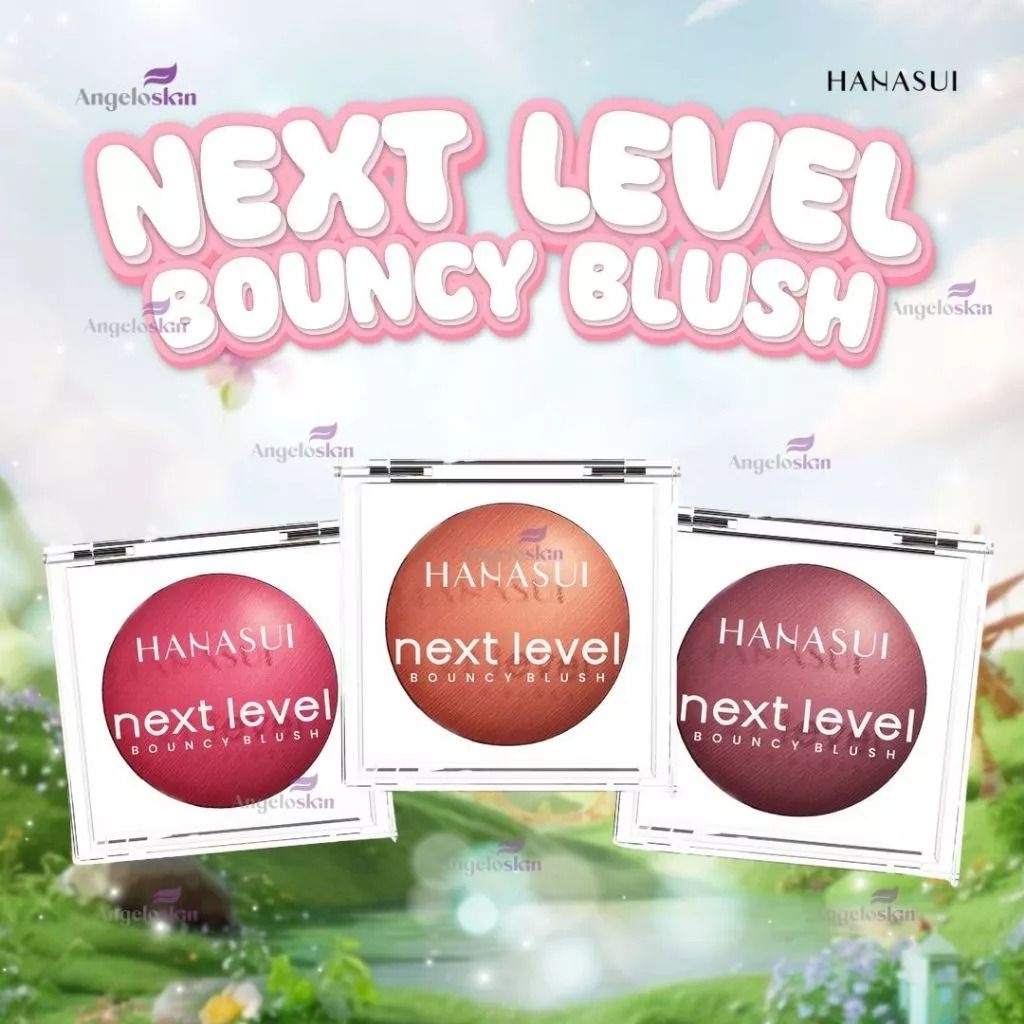 Jual GMR Shop Hanasui Next Level Bouncy Blush - Super Bouncy Blush Long ...