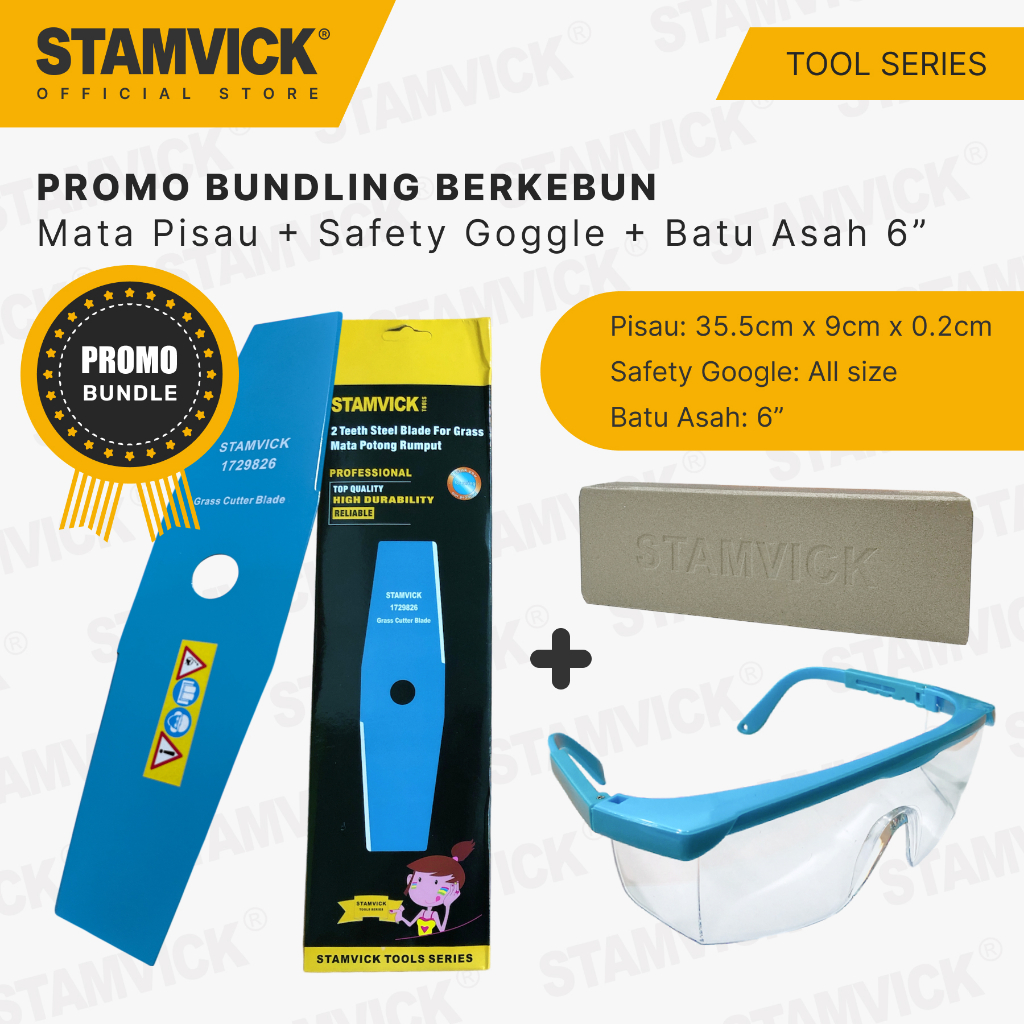 Jual Paket Bundling Stamvick 3 In 1 - Beli 1 Dapat 3 Item ( Mata Pisau ...