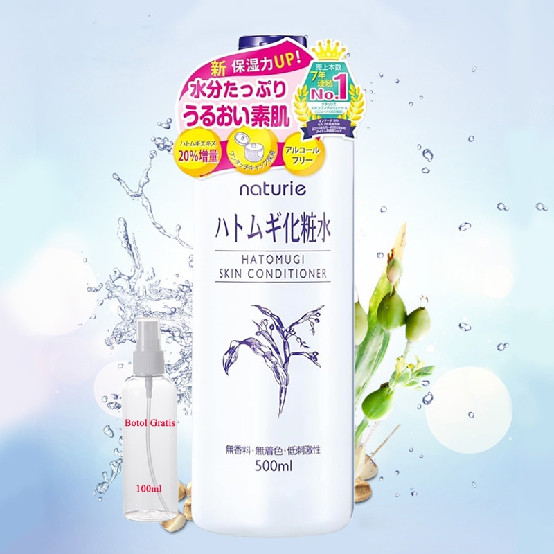 Jual Hatomugi Autumn Skin Conditioner Toner 500ML Naturie Hatomugi Skin ...