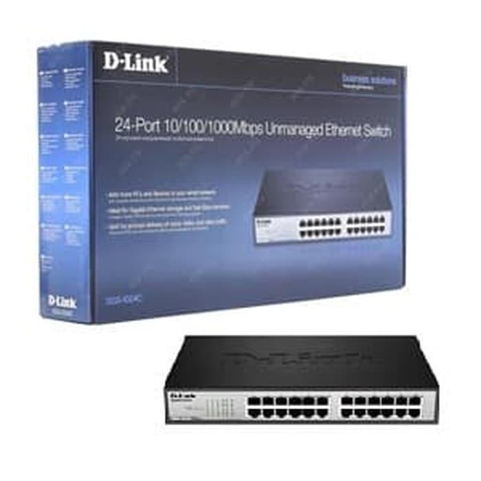 Jual D-Link Switch Hub DGS-1024C 24-Port Gigabit Desktop switch ...