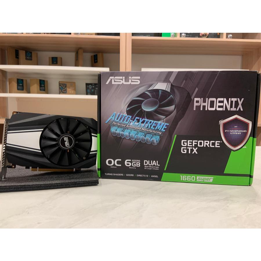 Jual VGA NVIDIA ASUS GeForce GTX 1660 Super Phoenix OC 6GB | VGA 2nd ...