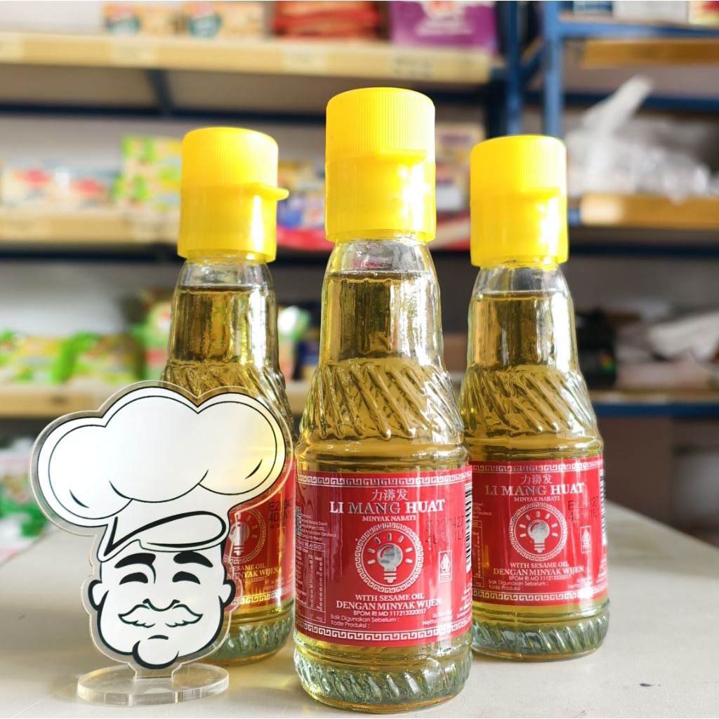 Jual Minyak Wijen Li Mang Huat 100Gr / Sesame Oil Li Mang Huat 100Gr ...