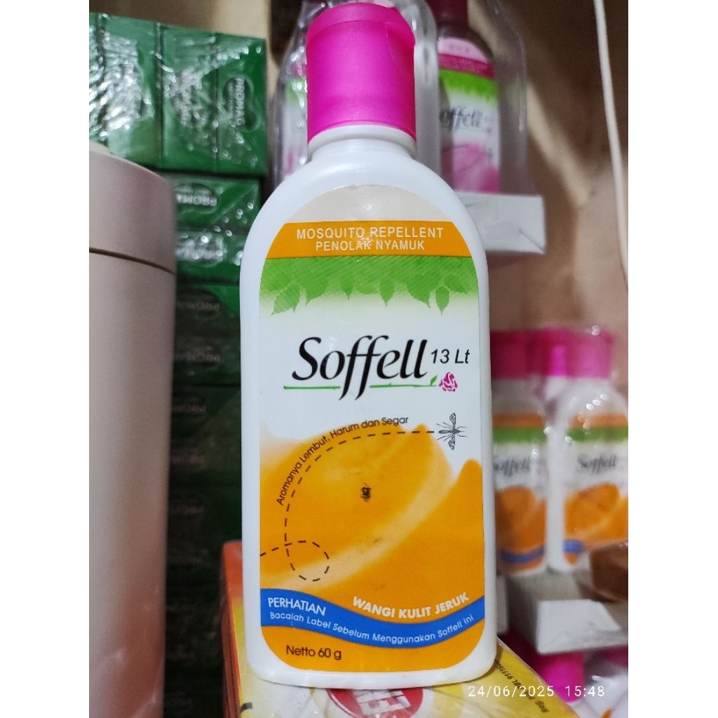 Jual Soffel Lotion Anti Nyamuk Botol 60gr | Shopee Indonesia