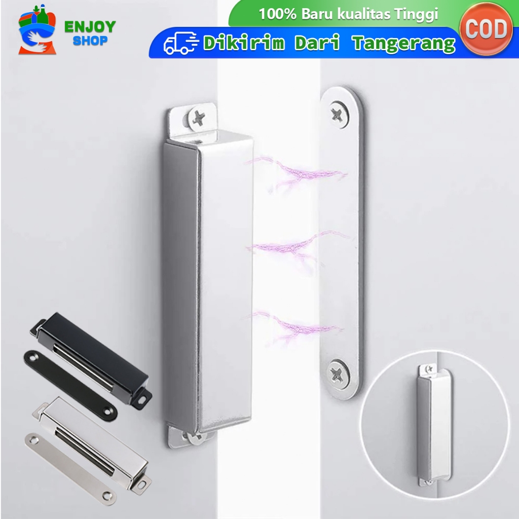 Jual 4 Inch Magnet Pintu Kamar Magnetic Door Closer Stopper Stainless ...