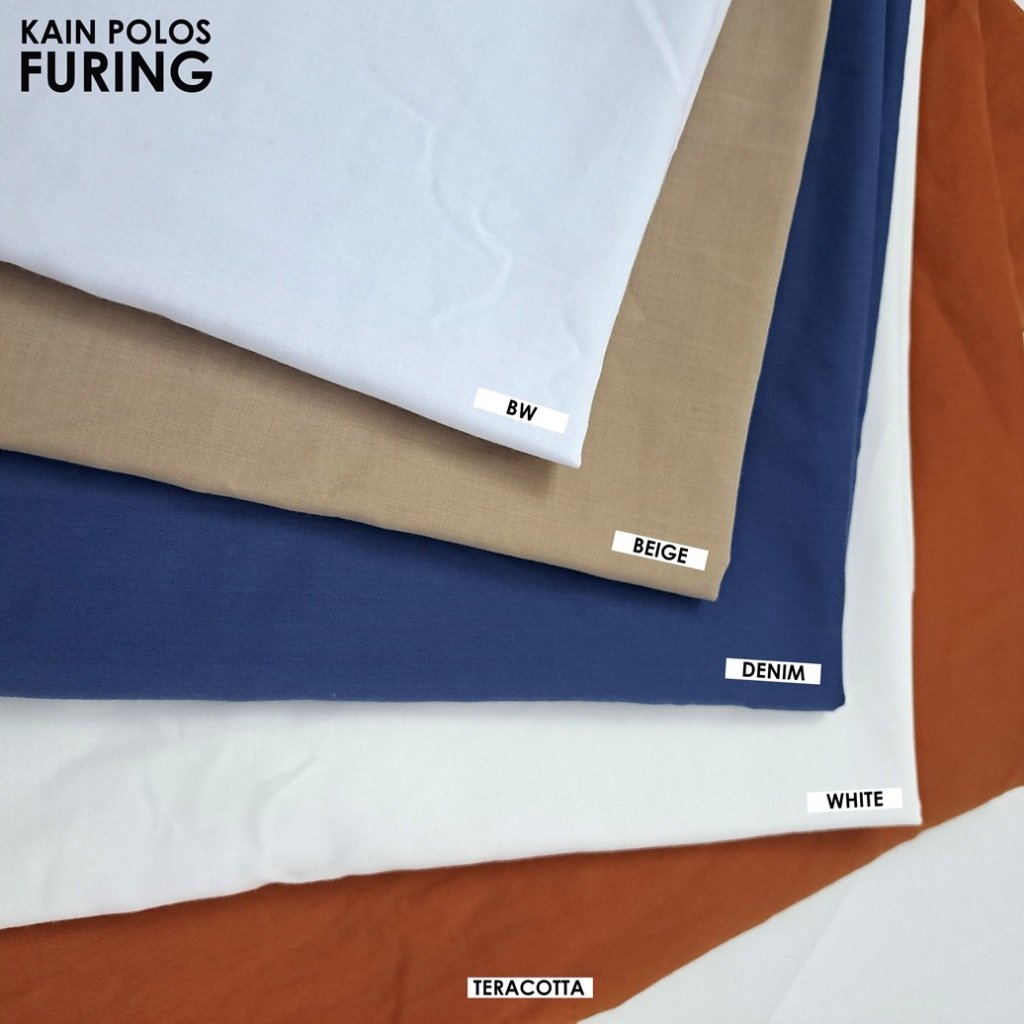 Jual [Sale] Kain Furing / Kain Saku / Kain Blacu Variant Warna (per 0,5 ...