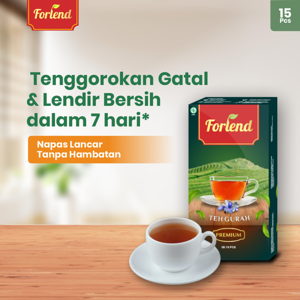 Jual Teh Gurah FORLEND Solusi Tenggorokan Gatal dan Lendir Berkurang dalam 7 Hari Lancarkan ...