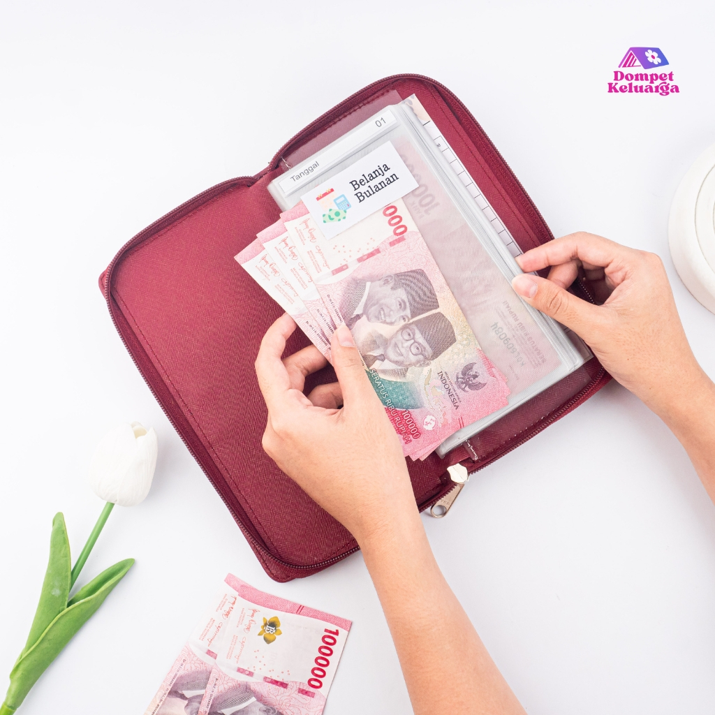 Jual Dompet Keluarga - Dompet Panjang Wanita Budgeting Pengatur ...