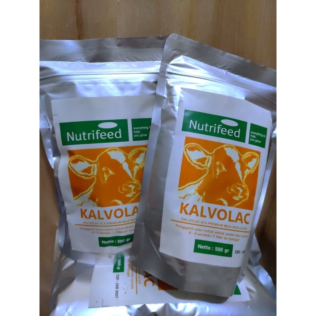 Jual KALVOLAC NUTRIFEED 2,5kG kemasan 1kg ,PENGGANTI SUSU INDUK SAPI ...